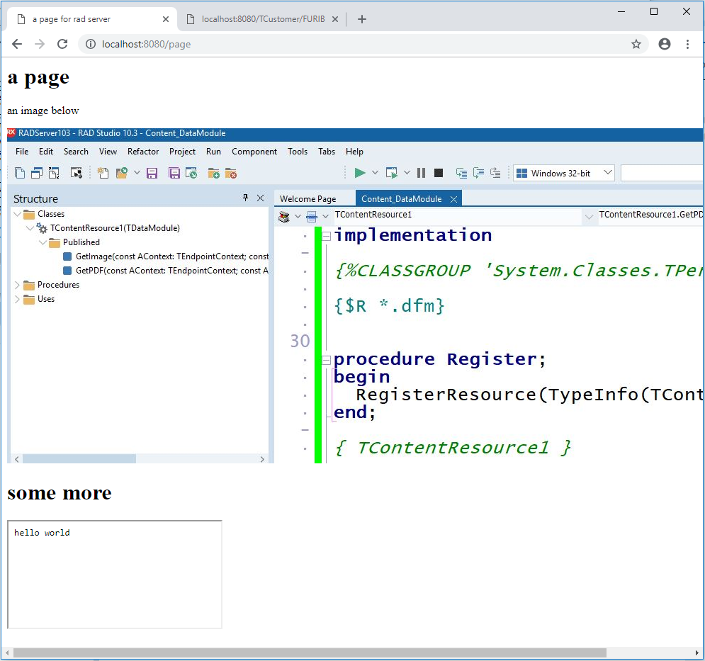 New Rad Server Features In Rad Studio 10 3