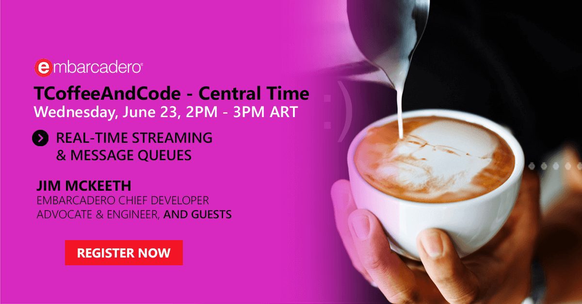 [Webinar] TCoffeeAndCode – Real-Time Streaming & Message Queues