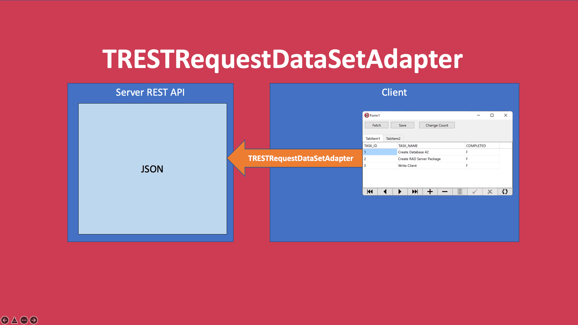 RESTful 서버 API를 통해 데이터를 업데이트할 때 TRESTRequestDataSetAdapter를 사용하기 - [기술 ...