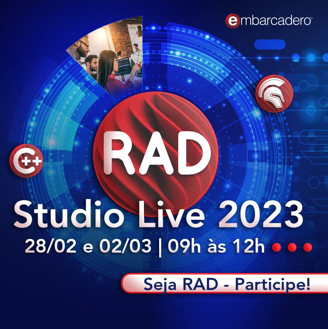 Anunciando RAD Studio Live 2023!