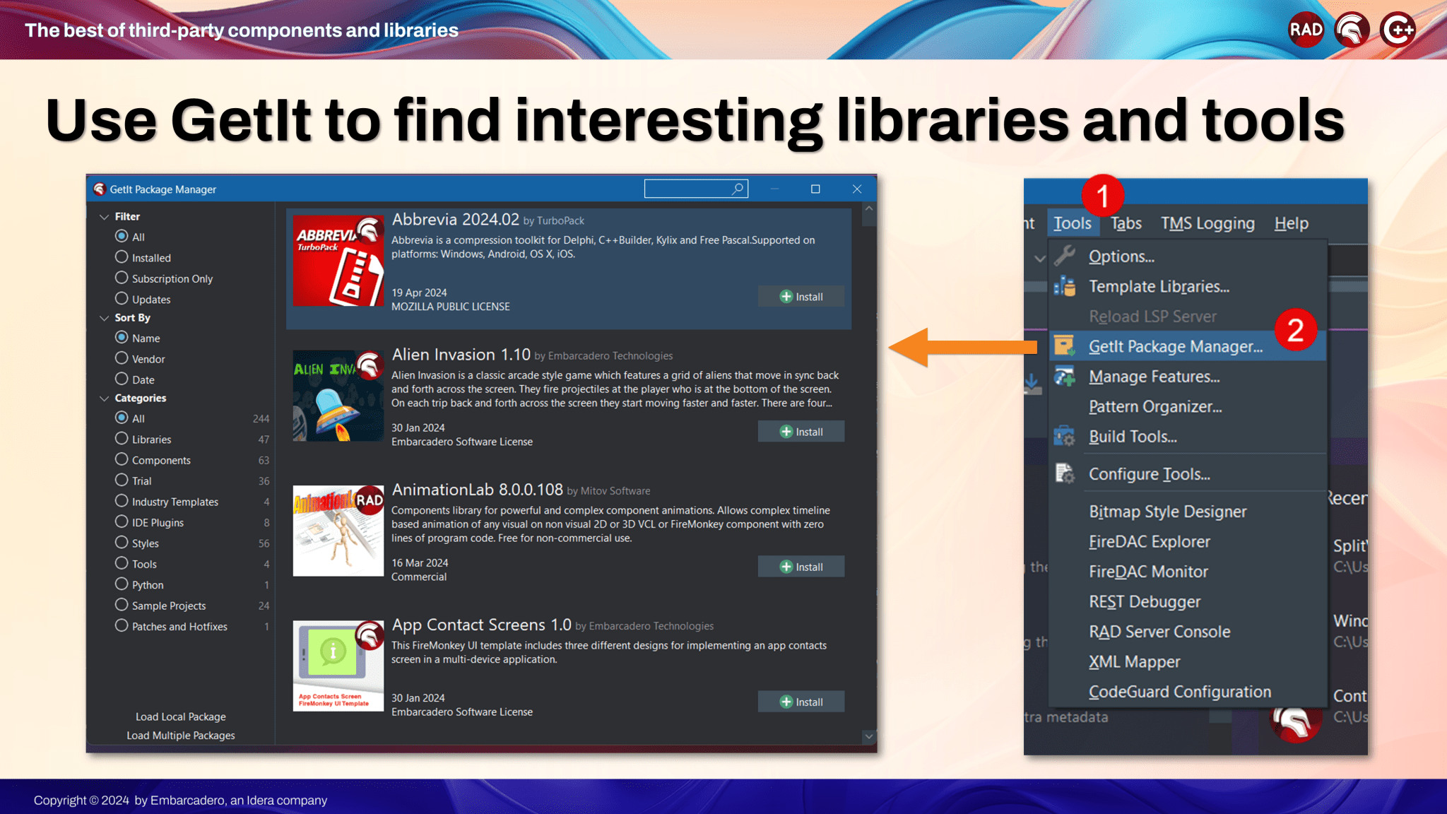 The Best Of Third-Party Components And Libraries – Embarcadero RAD ...