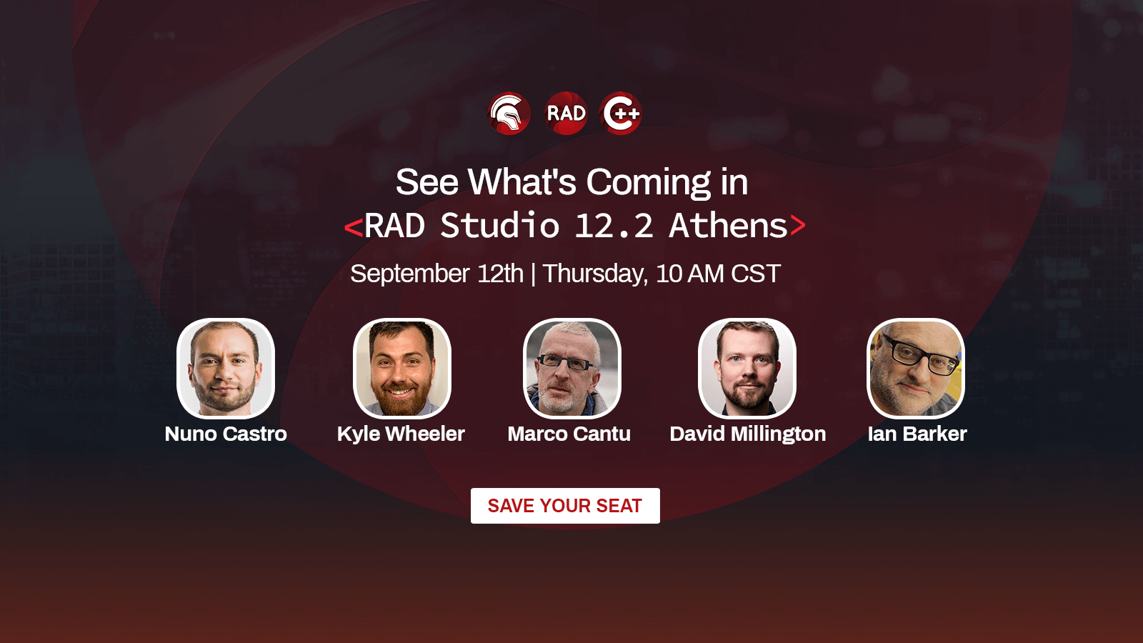 Save Your Seat: What’s Coming in RAD Studio Athens 12.2