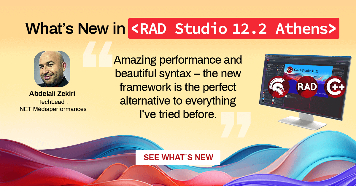 RAD 스튜디오 12.2로 여러분이 할 수 있는 것 - [기술 기고 게시판] 델파이, C++빌더, RAD 스튜디오 - 데브기어 포럼