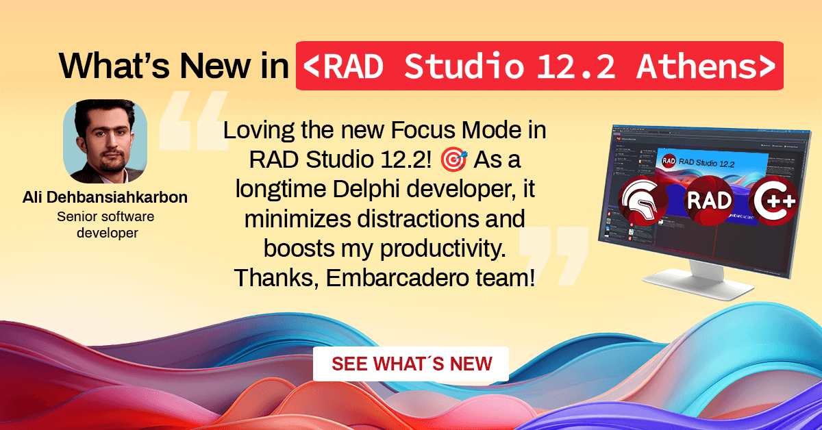 RAD 스튜디오 12.2로 여러분이 할 수 있는 것 - [기술 기고 게시판] 델파이, C++빌더, RAD 스튜디오 - 데브기어 포럼