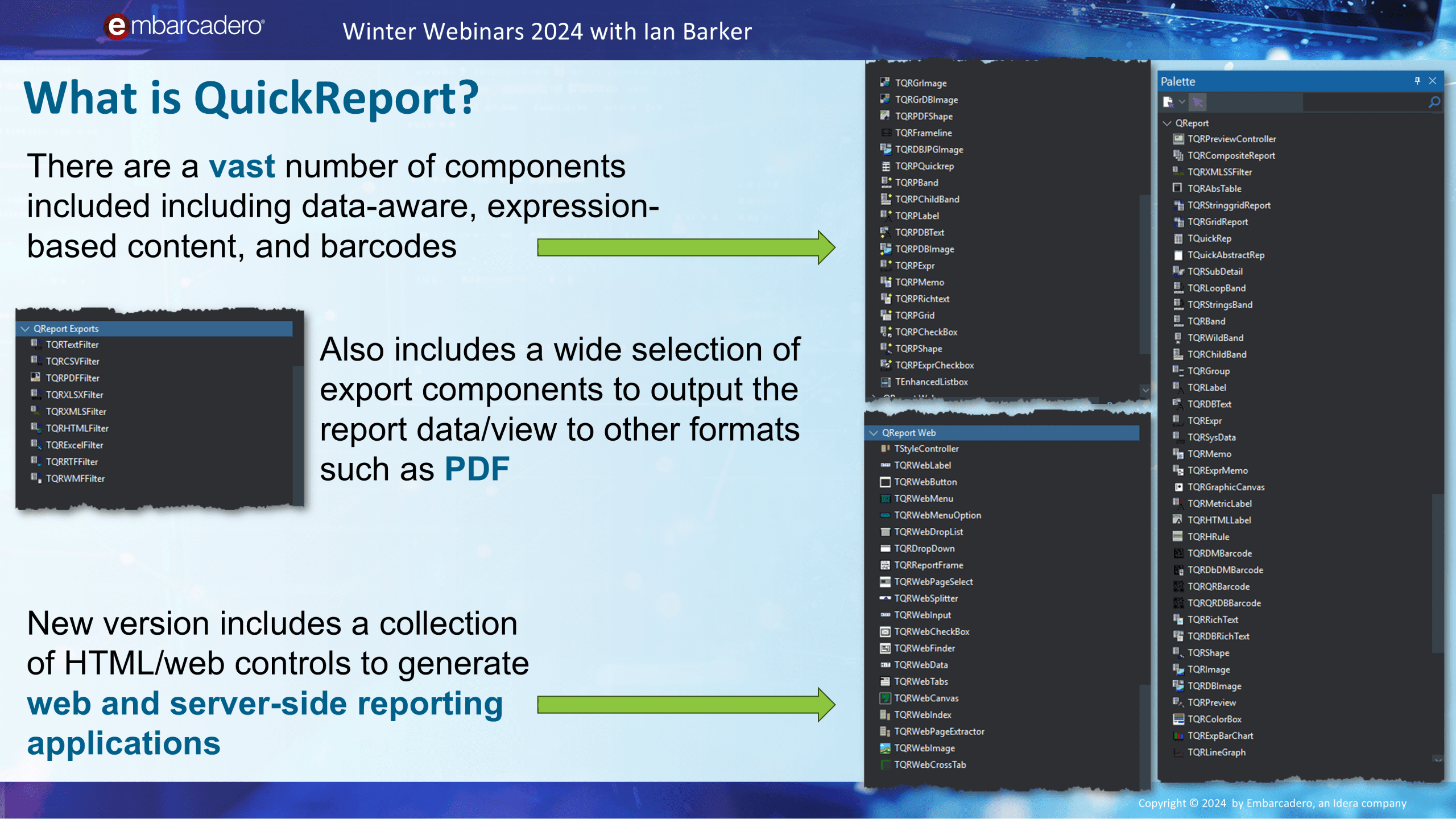 퀵리포트(QuickReport)가 돌아왔다! - [기술 기고] 델파이, C++빌더, RAD 스튜디오 - 데브기어 포럼