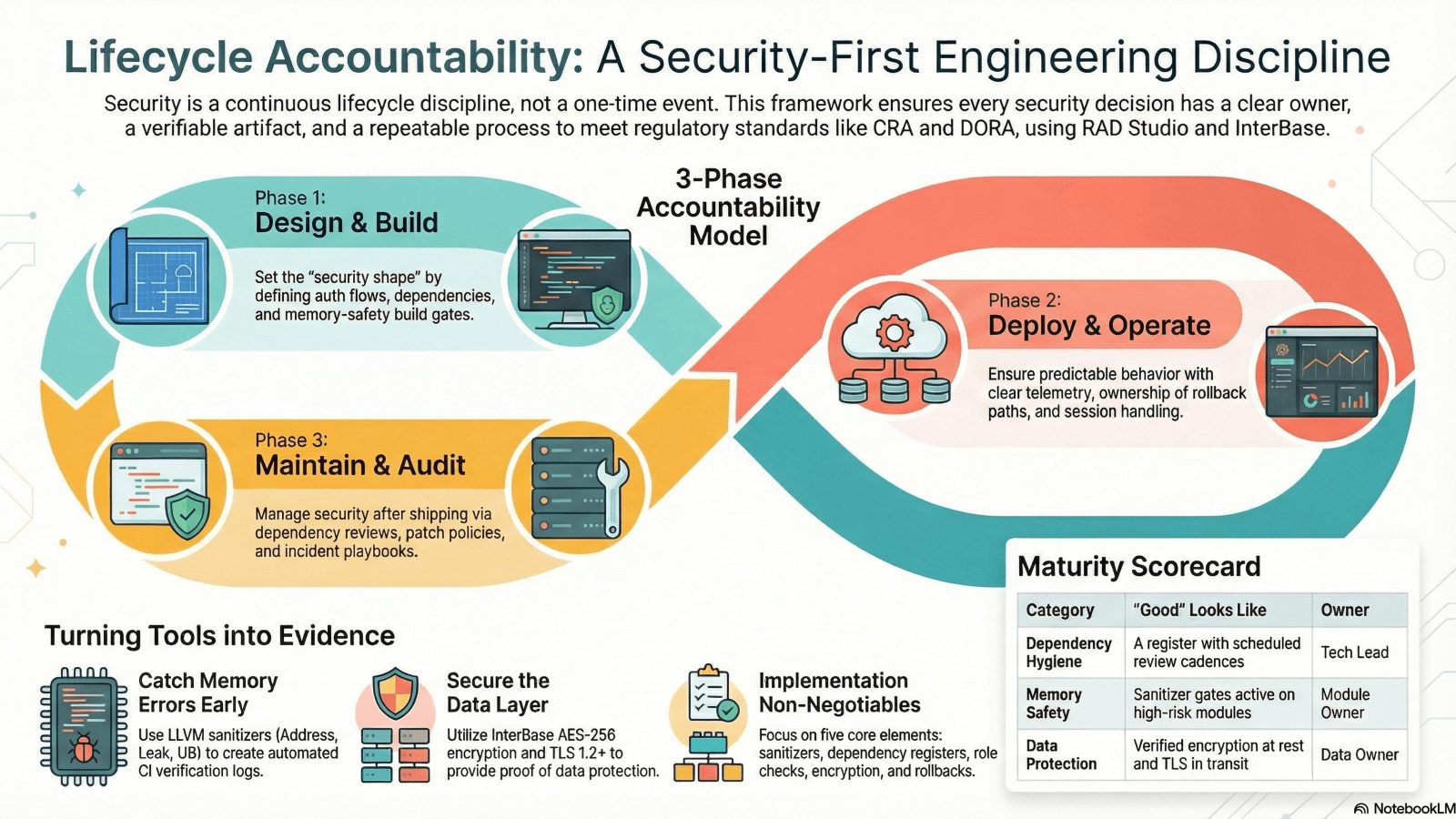 Lifecycle Accountability: Design Secure Apps with RAD Studio